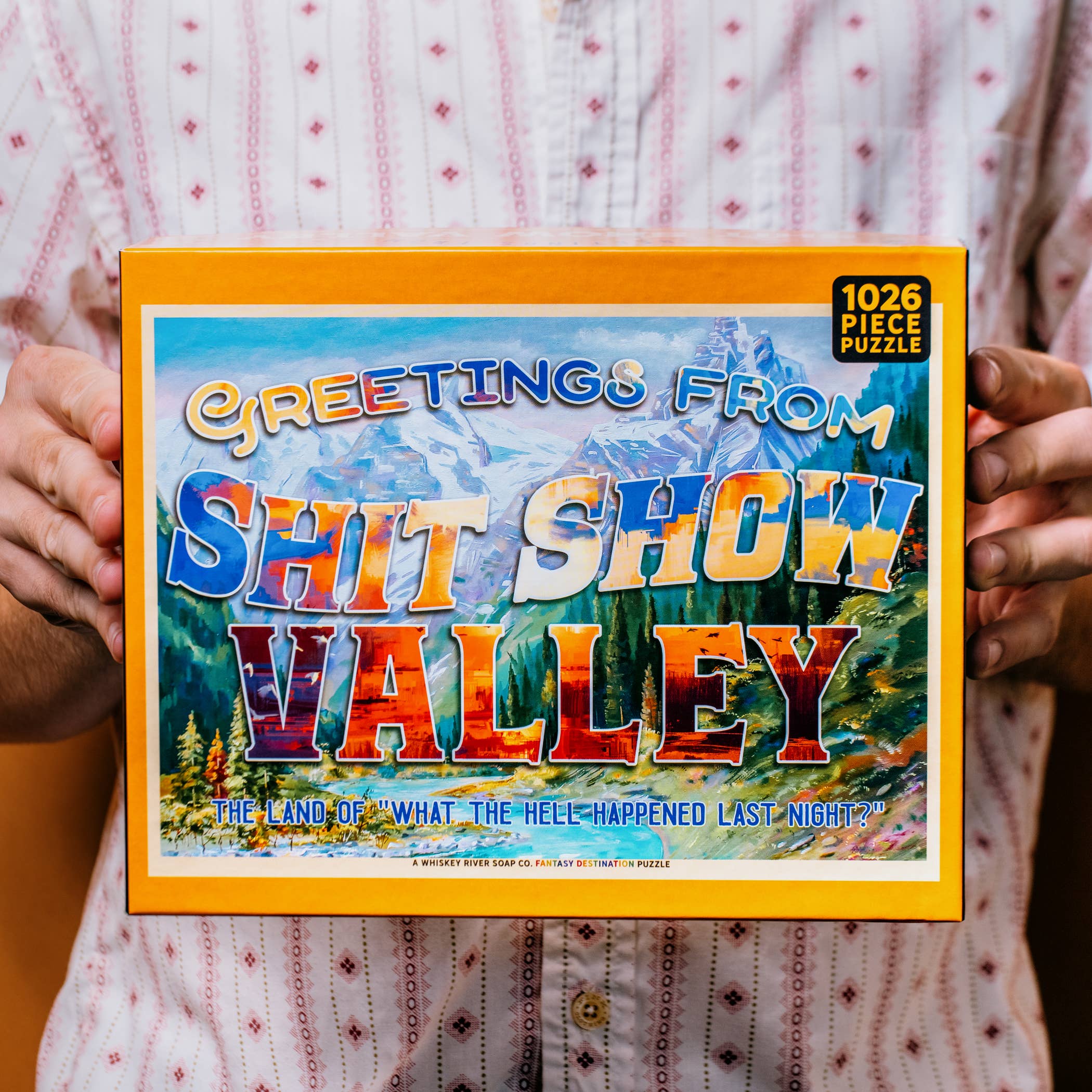 Greetings from Shit Show Valley | Funny Puzzle – Up North NH